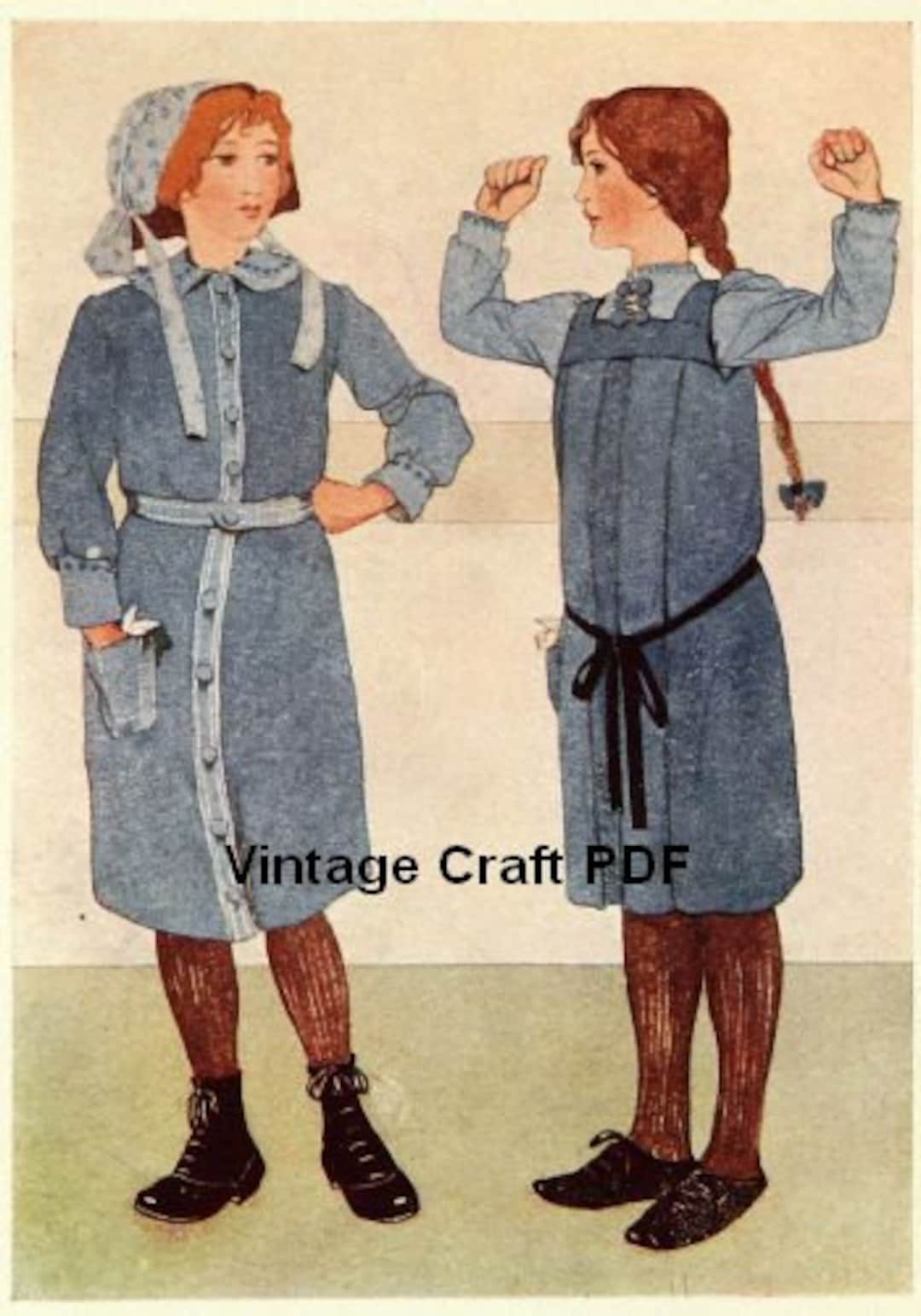 Simple Garments for Children: Patterns and Instructions, PDF - Etsy