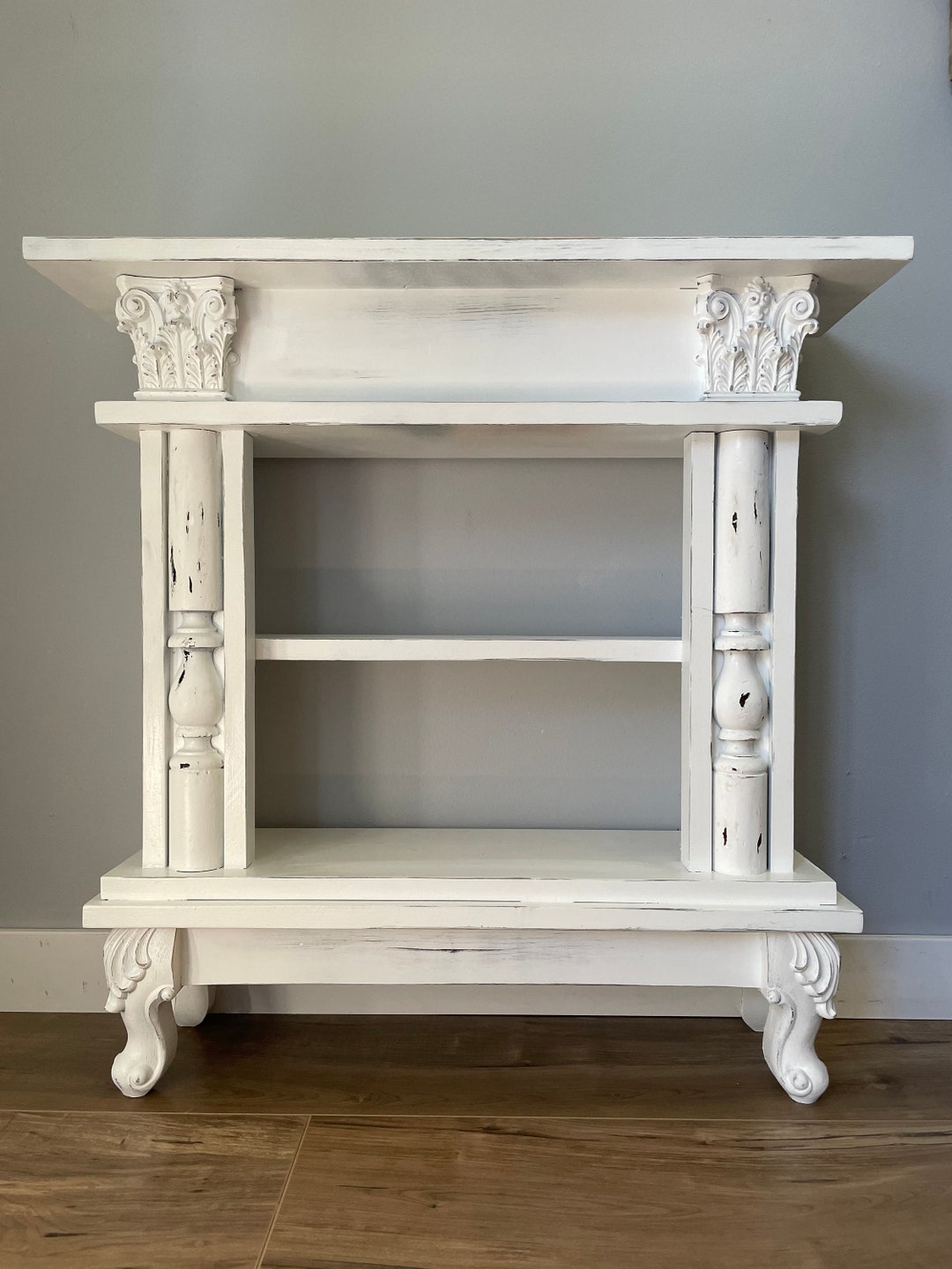 Victorian Table Top Shelf - Etsy