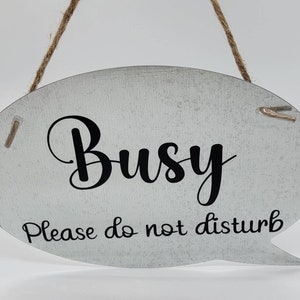 Metal Office Door Sign, Double Sided Sign, Welcome, Busy, Door Sign, Do ...