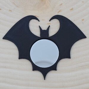 Halloween Dollhouse Haunted House Bat Mirror, Gothic Home Decor, Tiered ...