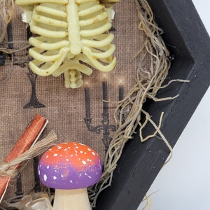 Halloween Haunted House Shadow Box Tiered Tray Decor Gothic - Etsy