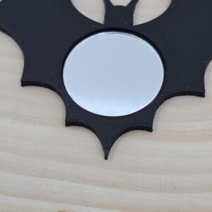 Halloween Dollhouse Haunted House Bat Mirror, Gothic Home Decor, Tiered ...