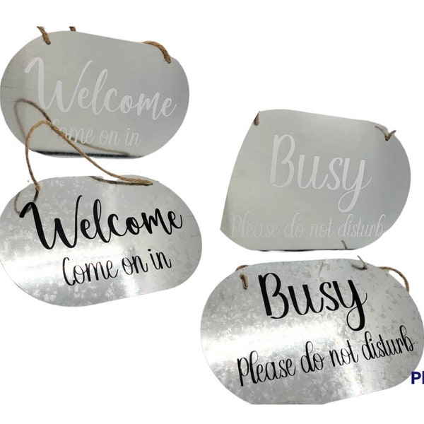 Occupied Office Door Sign - Etsy