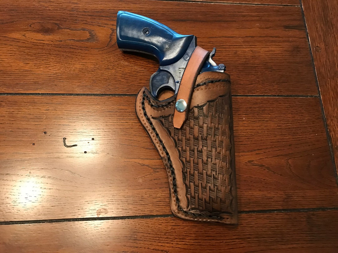 Handcrafted GP 100 Leather Holster 4 Inch Barrel. - Etsy