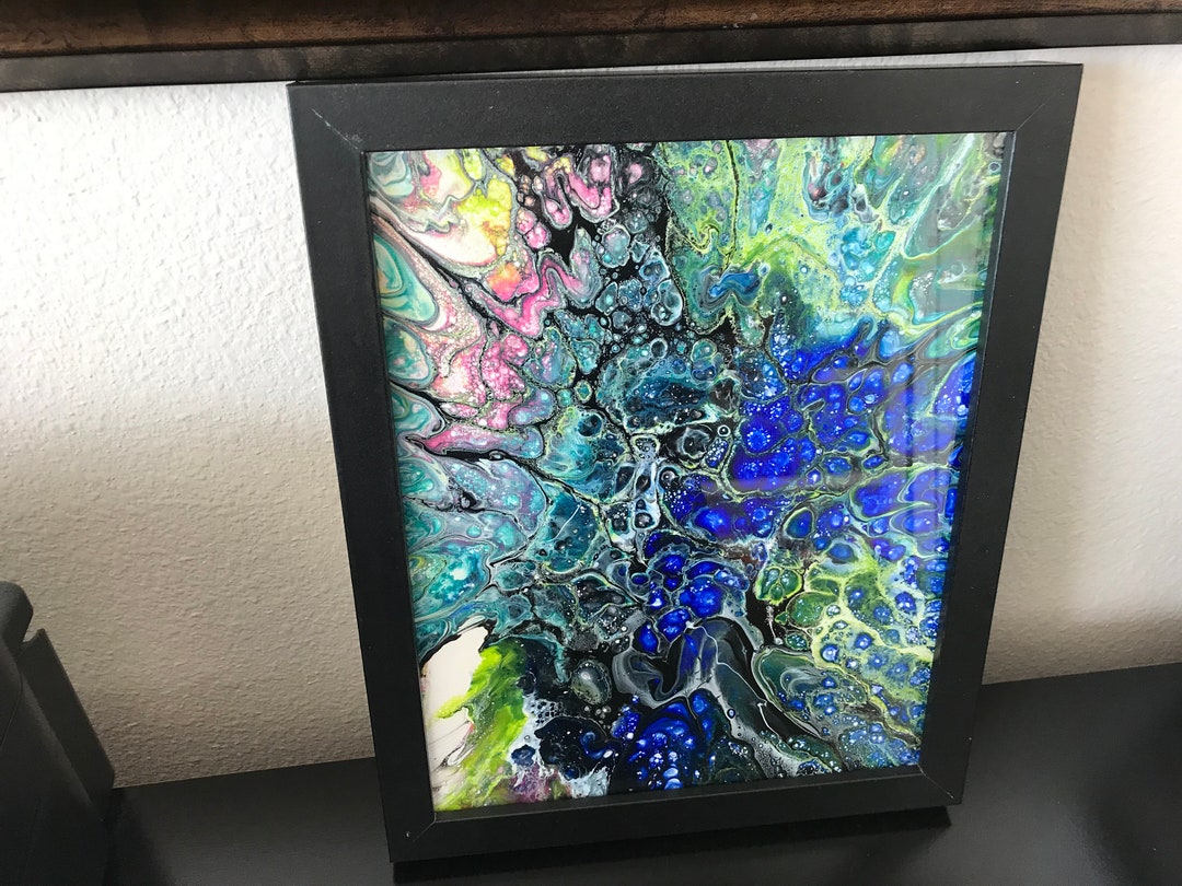 Acrylic Poured Painting - Etsy