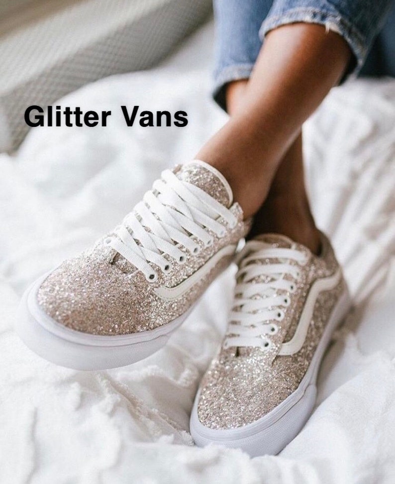 Custom Glitter Sneakers | Glitter Tennis Shoes | Glitter Shoes ...