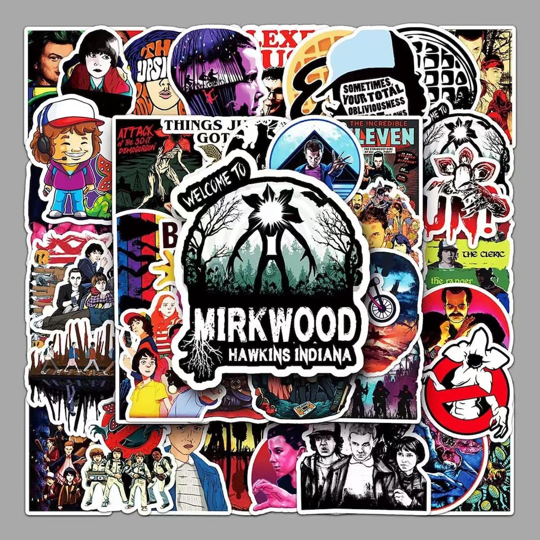 Stranger Things Cross-border Graffiti Luggage Laptop Motorcycle Car ...