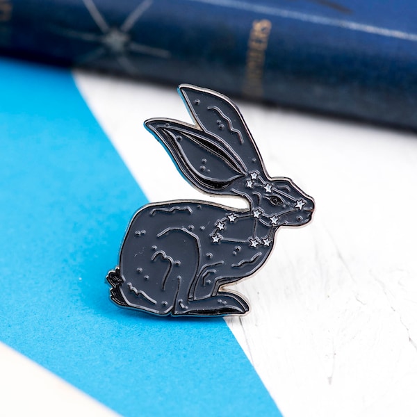 Hare Pin - Etsy UK