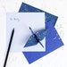 CONSTELLATIONS ORIGAMI PAPER Letter Writing Set 'stariami' Starry ...
