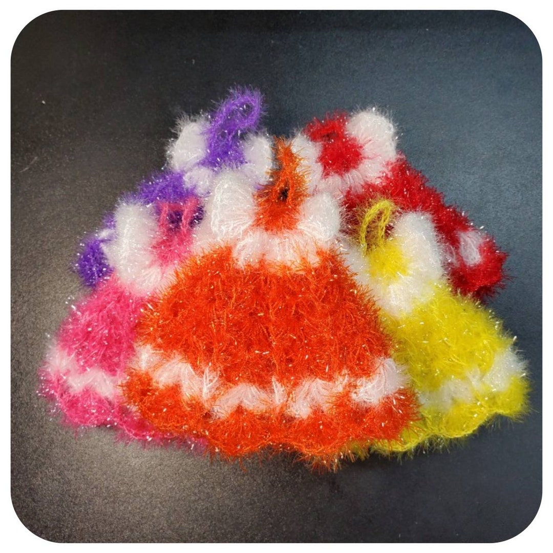 5-pc Set / Dish Scrubbies, Eco-friendly Fruit Scrubber, Scrubby ...