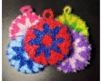 2-pc Set / Dish Scrubbies Eco-friendly Fruit Scrubber - Etsy