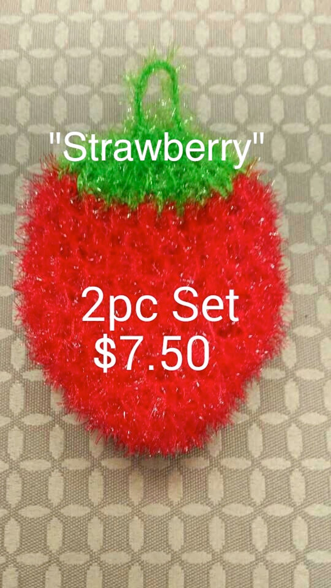2-pc Set / Dish Scrubbies Eco-friendly Fruit Scrubber - Etsy