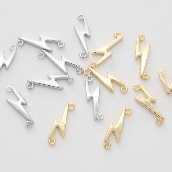 Lightning Charm - Etsy