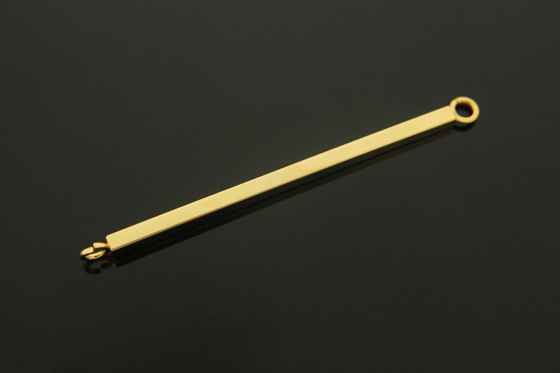 Horizontal Stick Pendant S45-P4 1 Piece Nickel Free 16K - Etsy
