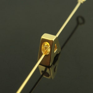 Alphabet A AA-G11 2 pcs 8x8x4mm Hole size 2x3mm Capital | Etsy