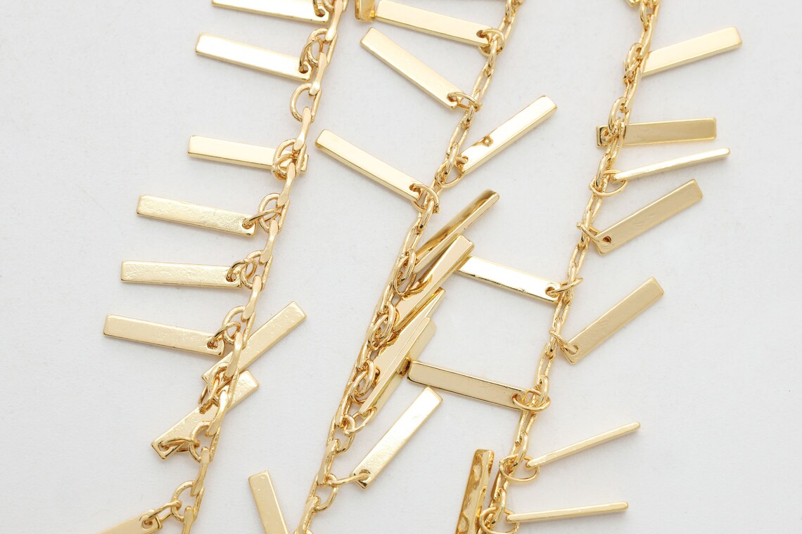 Stick Handmade Chain CJ30-04 Nickel Free 1m 10mm Long - Etsy