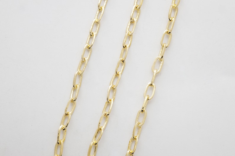 Rectangle Chain Nickel Free CJ38-02 1m Outer 5.1x2.7mm - Etsy