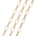 Patterned Rectangle Chain, CJ41-02R, 1m, 6x2.5mm Link, Nickel Free ...