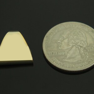 Half Circle Triangle Pipe Connector Nickel Free G21-G3 2 - Etsy