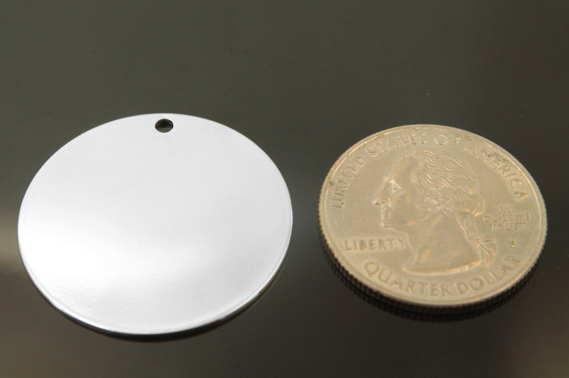 Coin Disc, B15-R2, 2 Pcs, 30mm, 1mm Thick, Nickel Free, Original ...