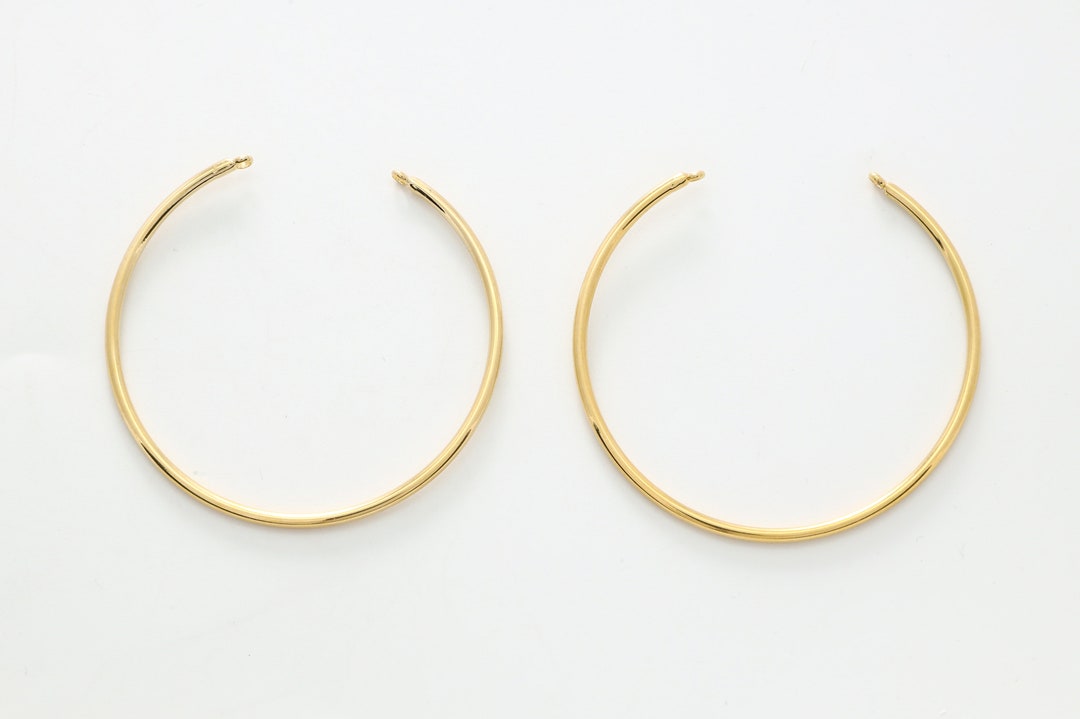 Open Big Ring Pendant, S63-P2, 1 Piece, Nickel Free, 55mm, 2mm Thick ...