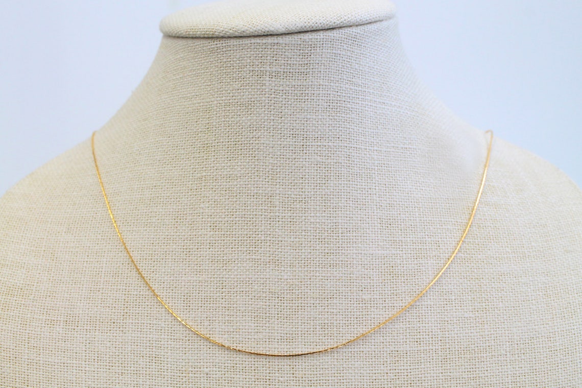 Ultra Thin Pre-made Snake Chain for Charms N0610-G1 Nickel - Etsy