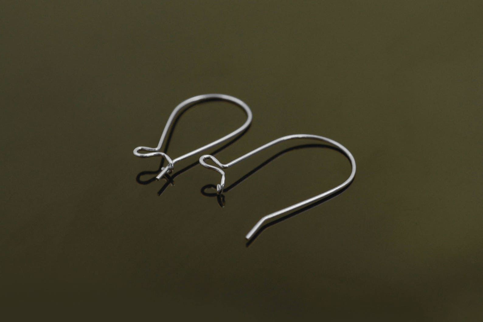 Kidney Earring Hook W/ Link L Nickel Free E7-R3 10 Pcs - Etsy