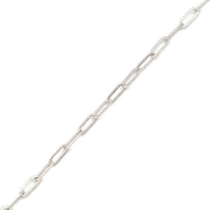 Patterned Rectangle Chain, CJ41-02R, 1m, 6x2.5mm Link, Nickel Free ...