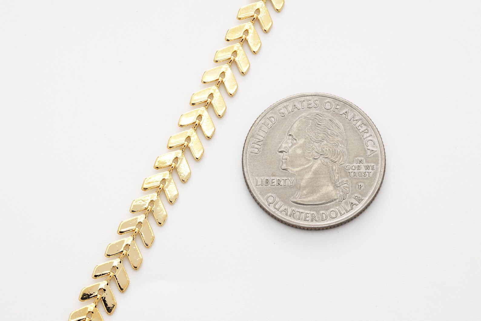 Nickel Free Fishbone Chain CJ03-12 1m Handmade Chain - Etsy