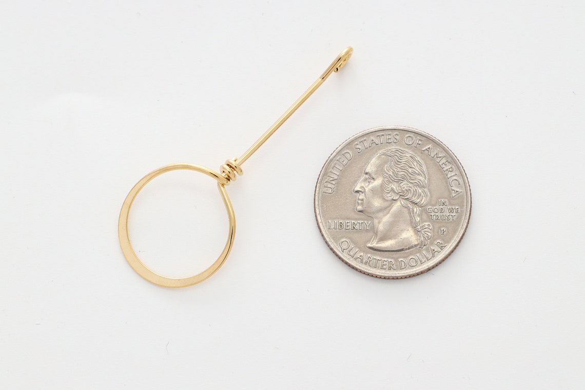 Rounded Wire Charm Pendant S64-P1 Nickel Free 2 Pcs - Etsy