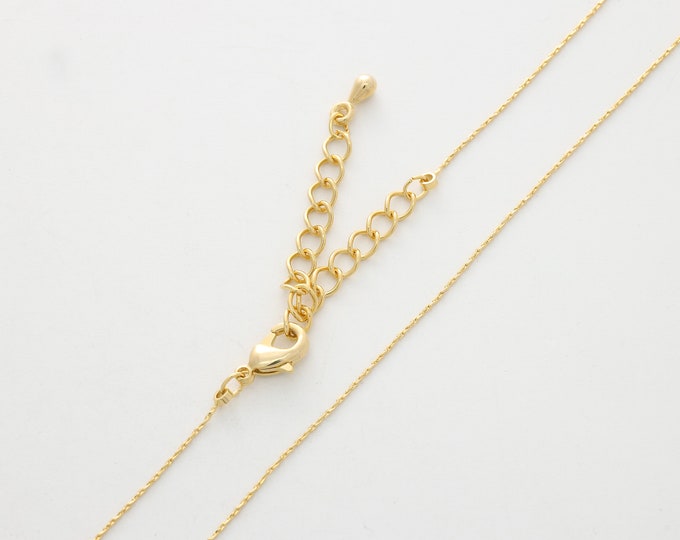 For Small Charm Thinnest Ever Nickel Free Dainty Chain - Etsy