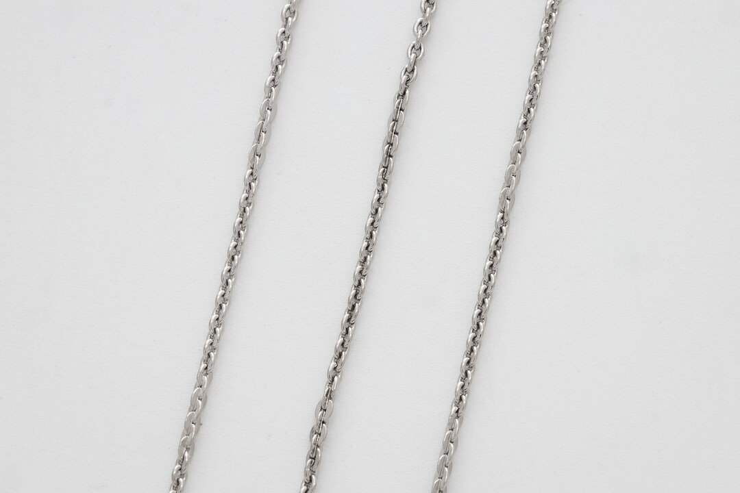 Decorative Chain, CJ18-05R, 1m, Decorative Connector 9x2x2mm, 0.4mm ...