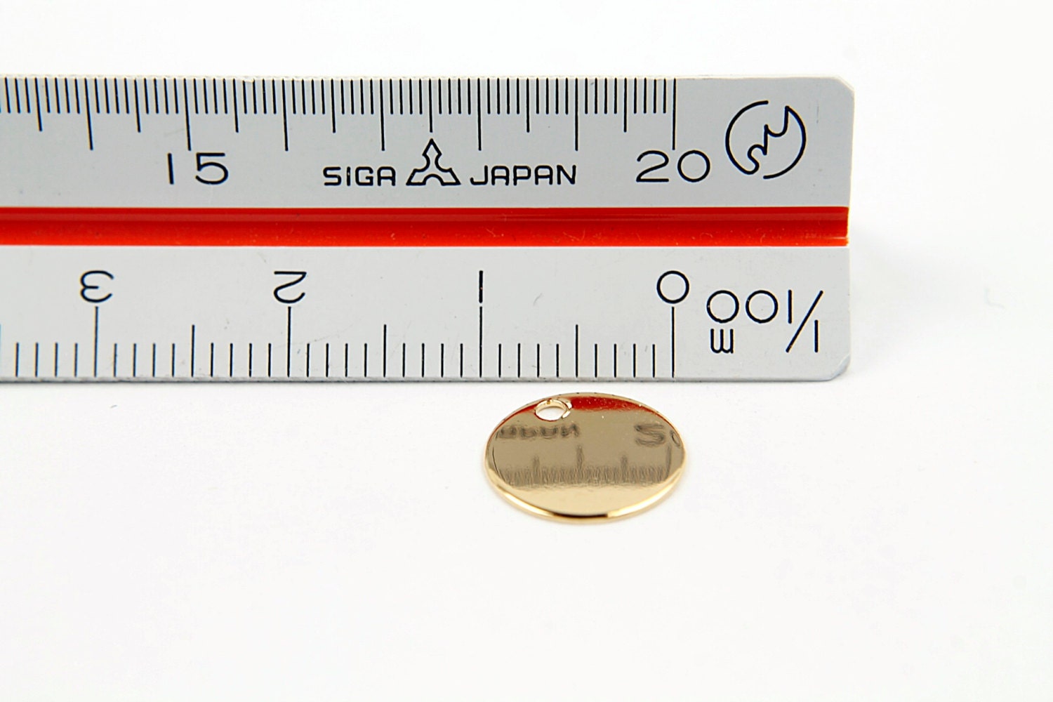 Coin Disc Nickel Free B1-G2 10 Pcs 1 Hole 10mm 16K Gold - Etsy