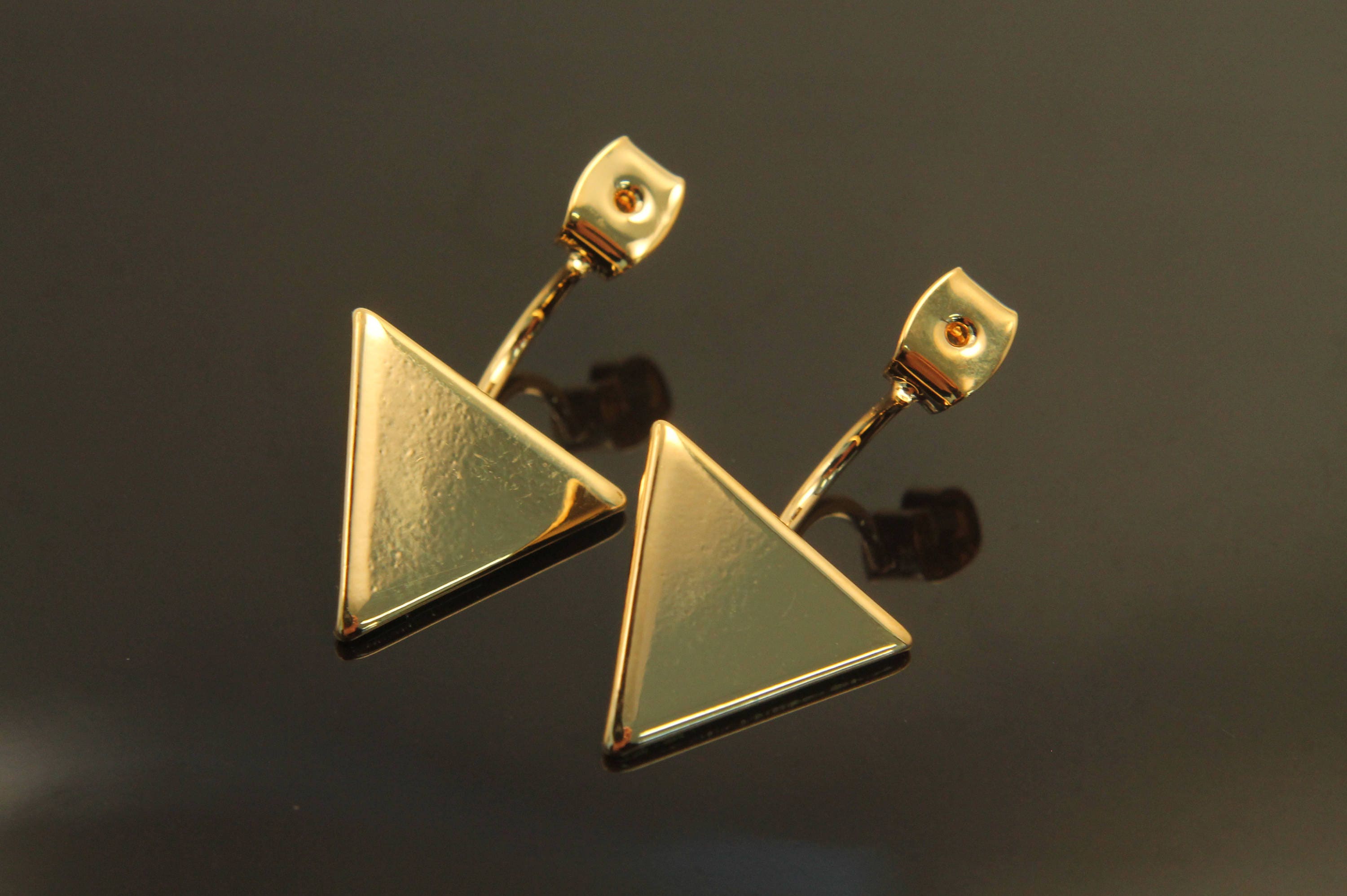 Triangle Back Stopper, T20-P2, 2 Pcs, Triangle 13mm, Total Length 25mm ...