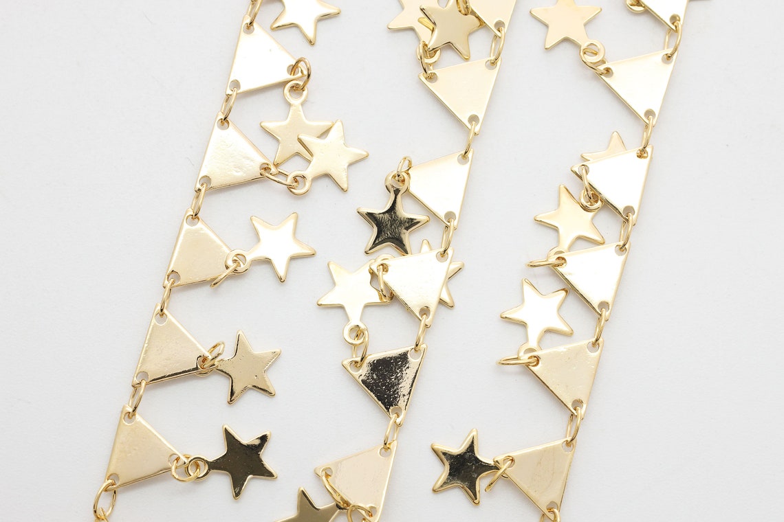 Geometric Chain Nickel Free CJ12-06 1m Handmade Chain - Etsy