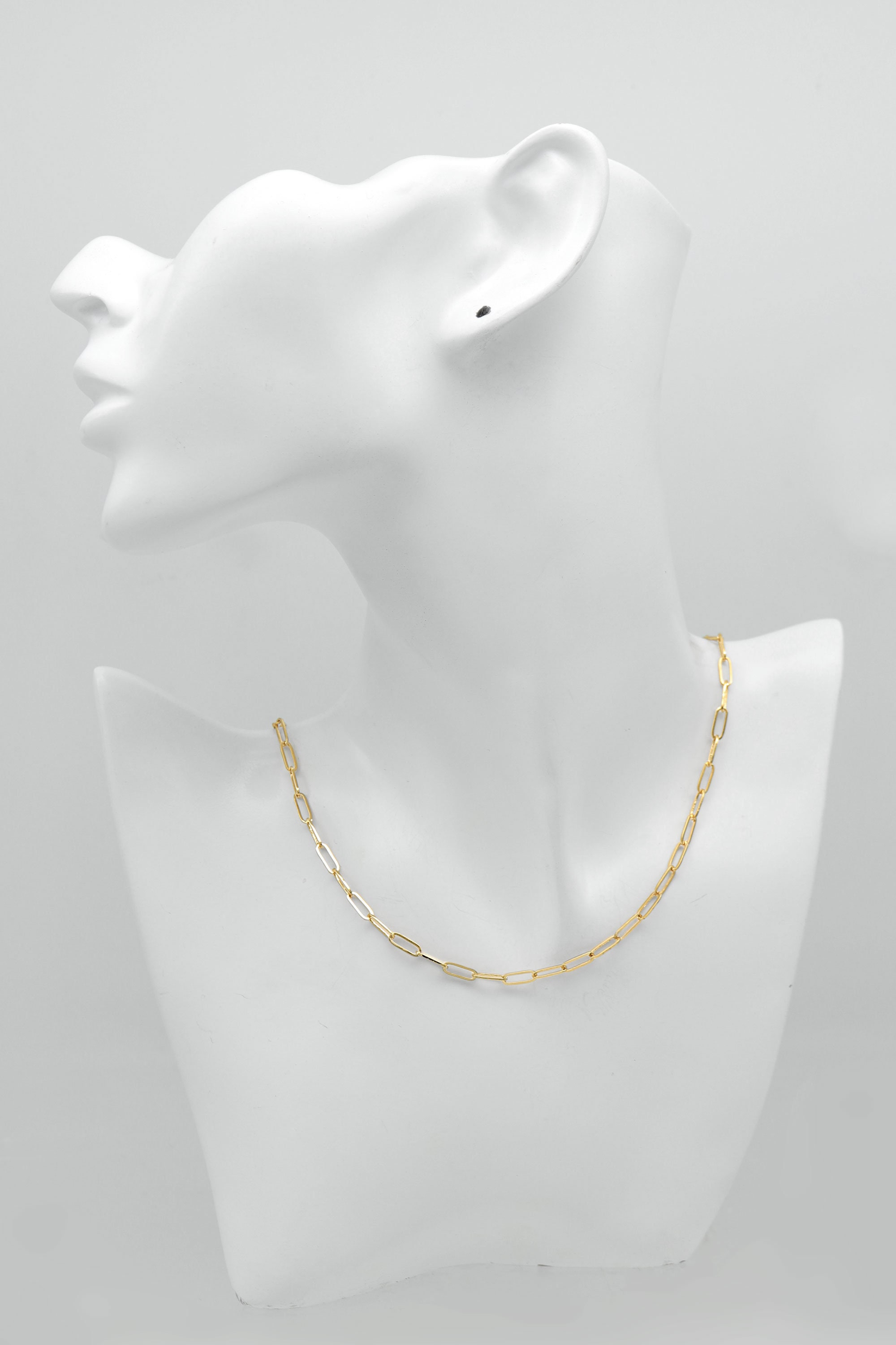 Rectangle Link Chain Necklace for Charm N4505-G1 1 Piece | Etsy