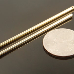 MARKDOWNS, Dainty Stick, Nickel Free, S1-G4, 20 Pcs, 60x2mm, 16K Gold ...
