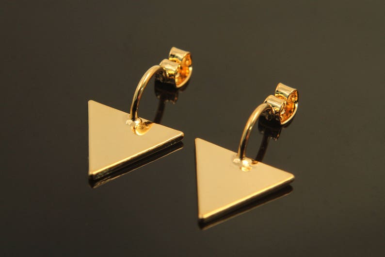 Triangle Back Stopper T20-P2 2 Pcs Triangle 13mm Total - Etsy