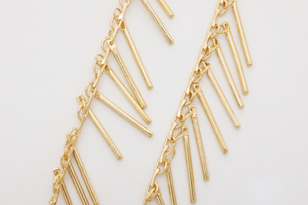 Stick Chain, Nickel Free, CJ13-09, 1m, Handmade Chain, 15mm Long, 1.2mm ...