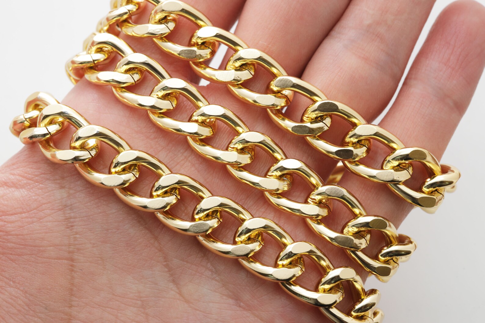 Chain Aluminium CJ05-09 1m Anodizing Coated on Aluminium | Etsy