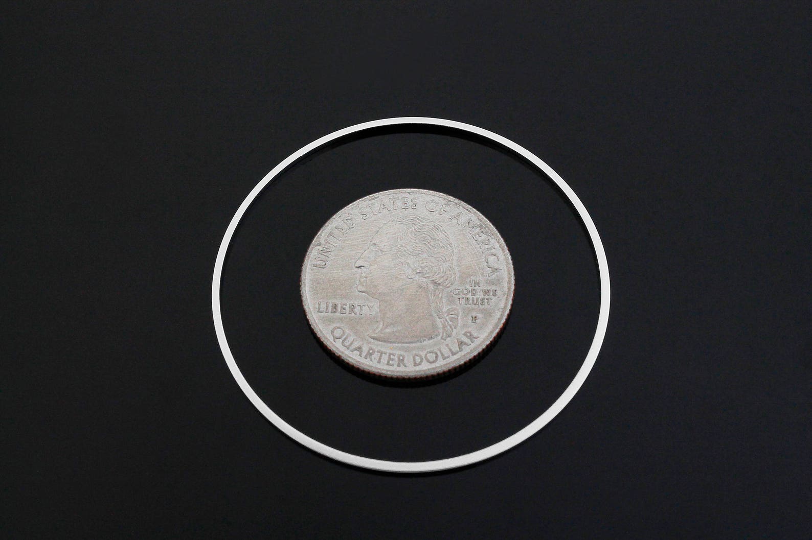 Ring Charm Nickel Free G7-R3 10 Pcs 45x1x1mm Rhodium - Etsy