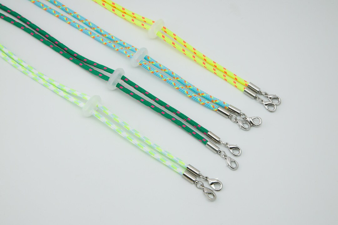 Face Mask String Ties, Mask Chain, Mask Hanger, Mask Necklace, Mask ...