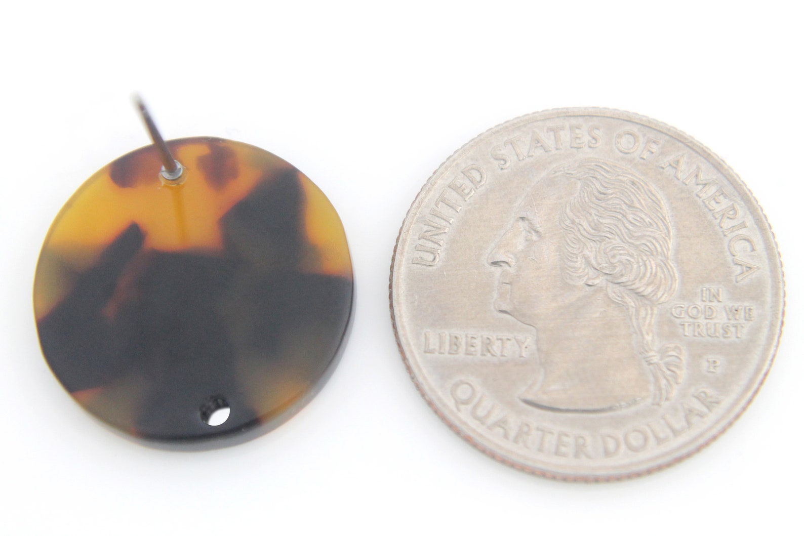 Acetate Celluloid Earring Making Post w/ 1mm Hole M13-R1 2 | Etsy