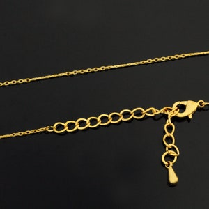 Unique Dainty Chain Pre-made, for Dainty Charms, N2809-G1, Nickel Free ...