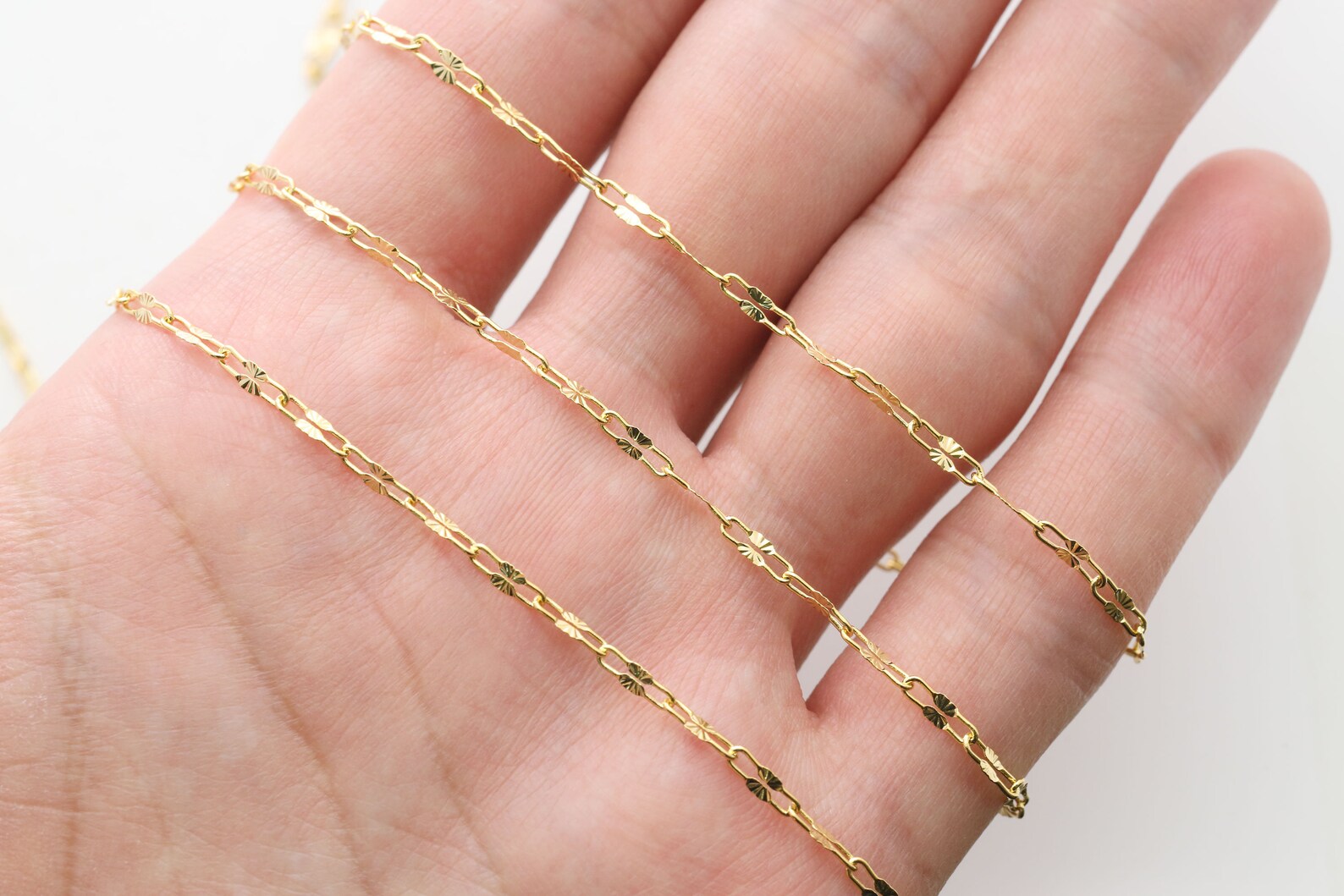 Decorative Chain, 245SLFK, Nickel Free, CJ19-02, 1m, Decorative ...