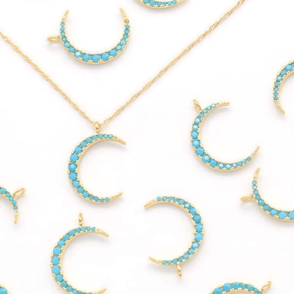 Turquoise Moon - Etsy