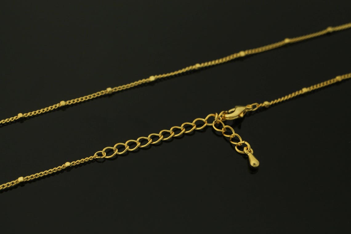 Cube Curb Pre-made Chain for Charms N135SBB-G1 Nickel Free - Etsy