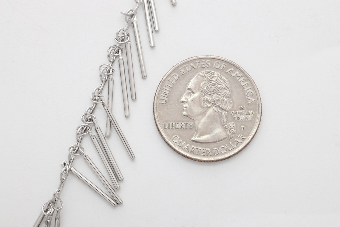 Stick Chain, Nickel Free, CJ13-10, 1m, Handmade Chain, 15mm Long, 1.2mm ...