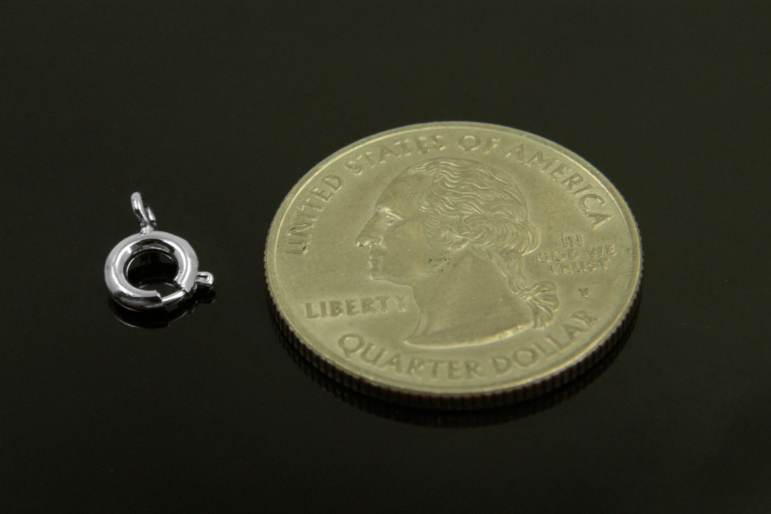 6mm Spring Clasp S84-R4 Nickel Free 50 Pcs 6mm Diameter - Etsy