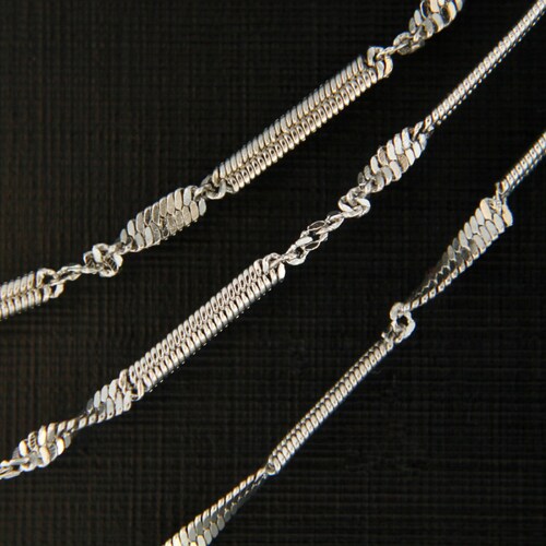 Decorative Chain Nickel Free CJ19-04 1m 3mm Wide 0.5mm | Etsy